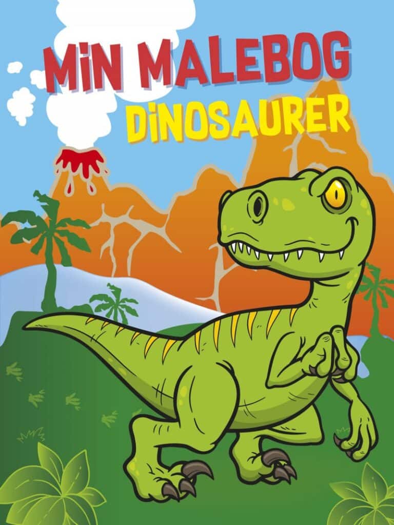 Min Malebog - Dinosaurer » Undermyroof.dk