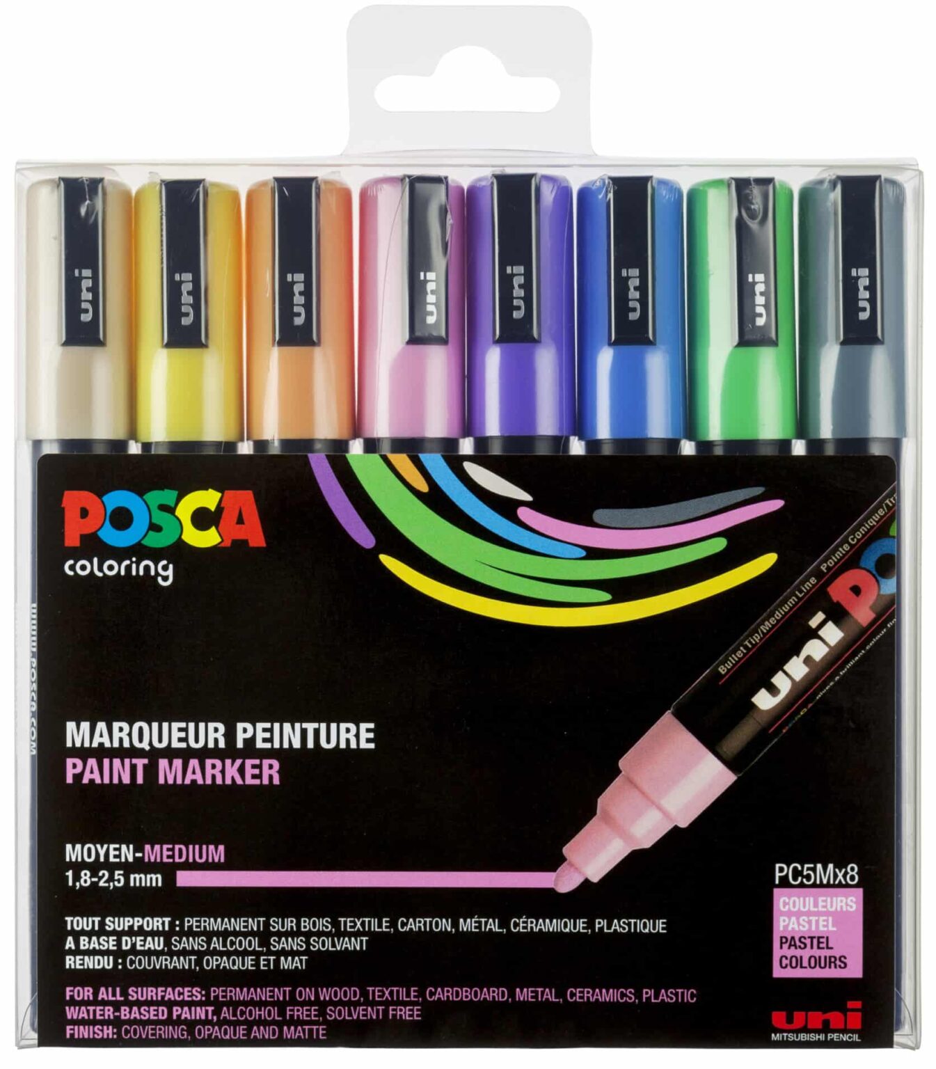 Posca Tusser » Kæmpe udvalg i alle farver » Køb online nu