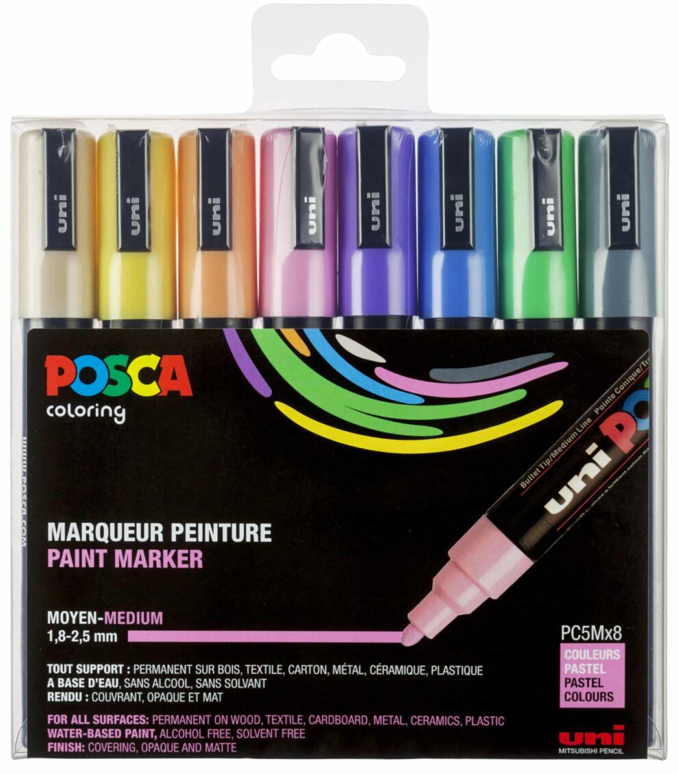 Posca Tusser » Kæmpe udvalg i alle farver » Køb online nu