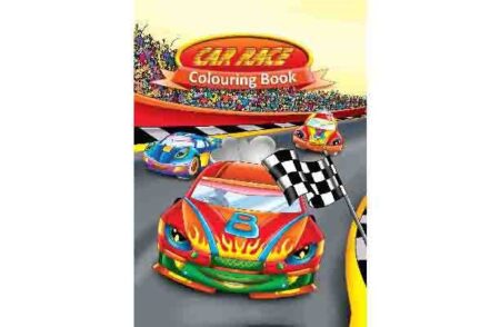 Min første malebog - Racerbiler - A4 16 sider » Undermyroof.dk